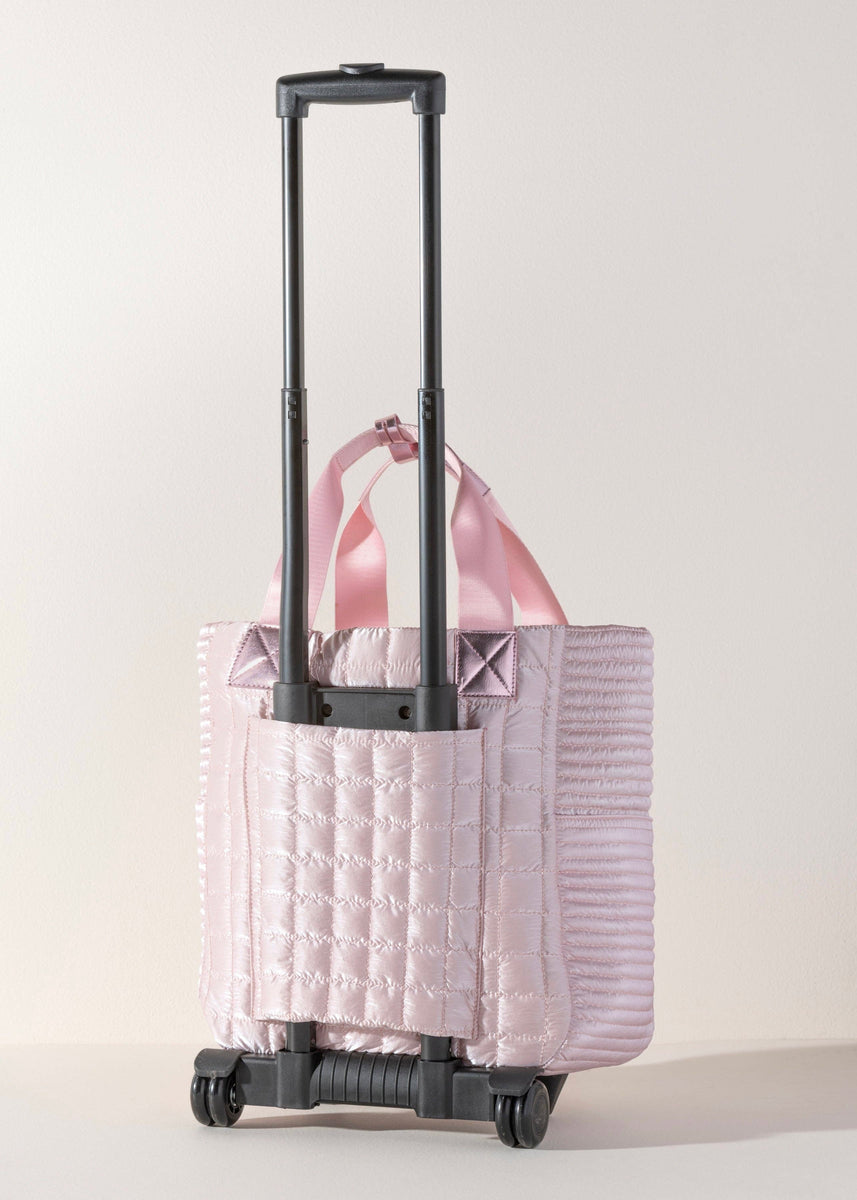 Logan Rose Roller Tote – Pink Attitude Boutique